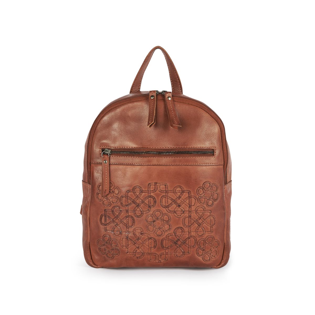 Leather backpack for women - 81.21.5652RY.74-13.23 BOV | CdP Casa das Peles